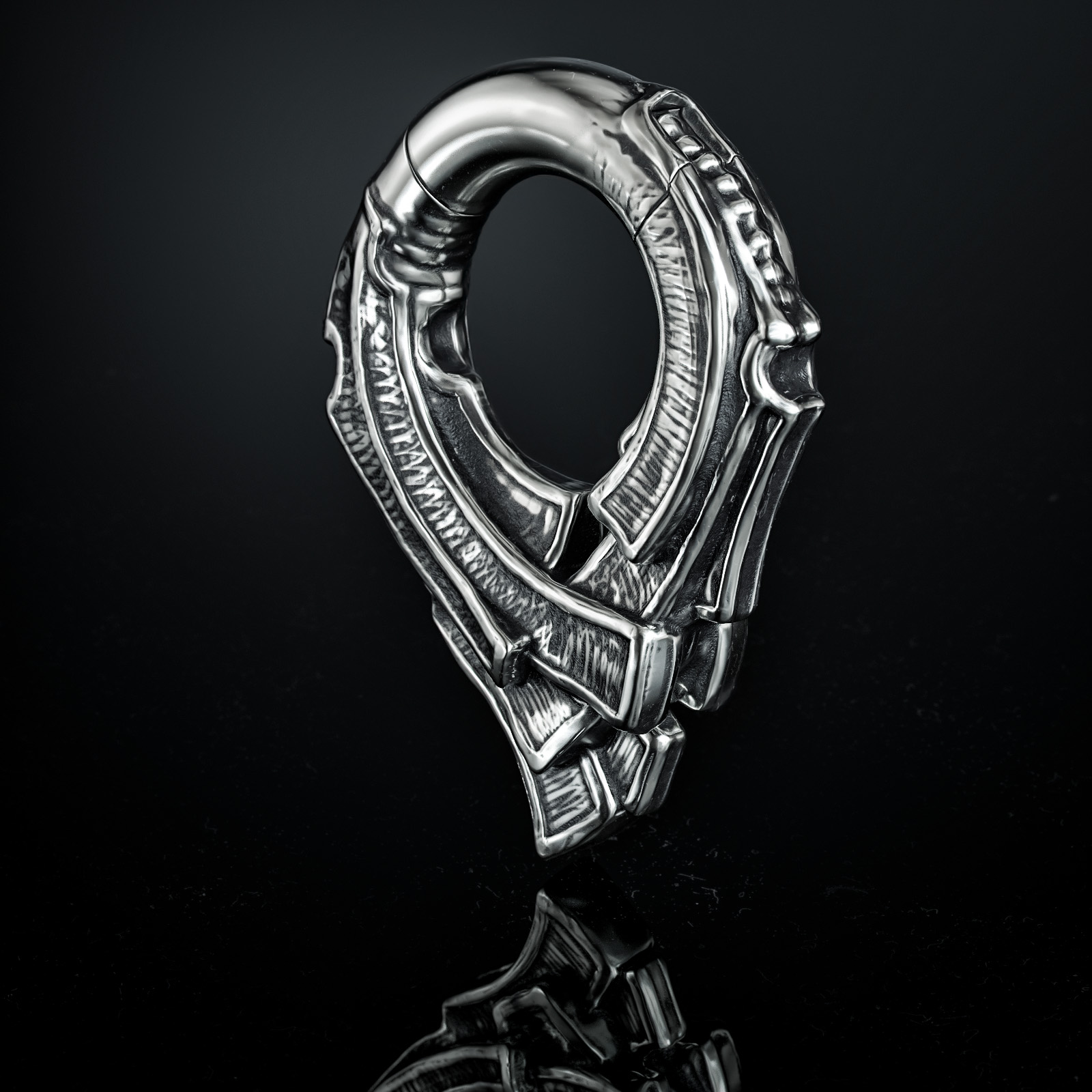 RCC-SCSH01 Hinged Ring | Rusty Cyborg Creations