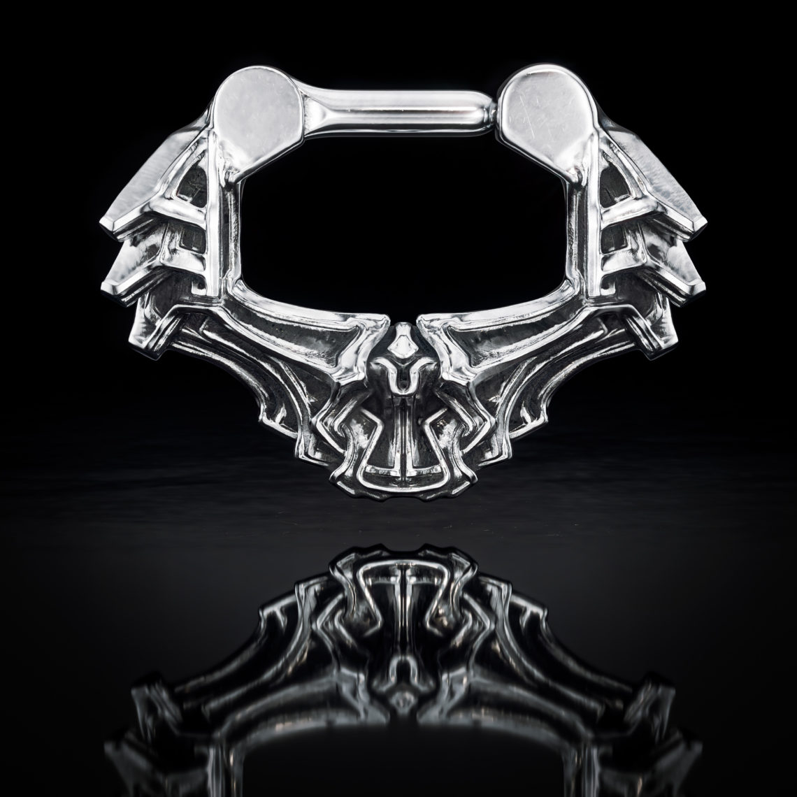 Body Jewelry | Biomechanical Jewelry | Rusty Cyborg Creations